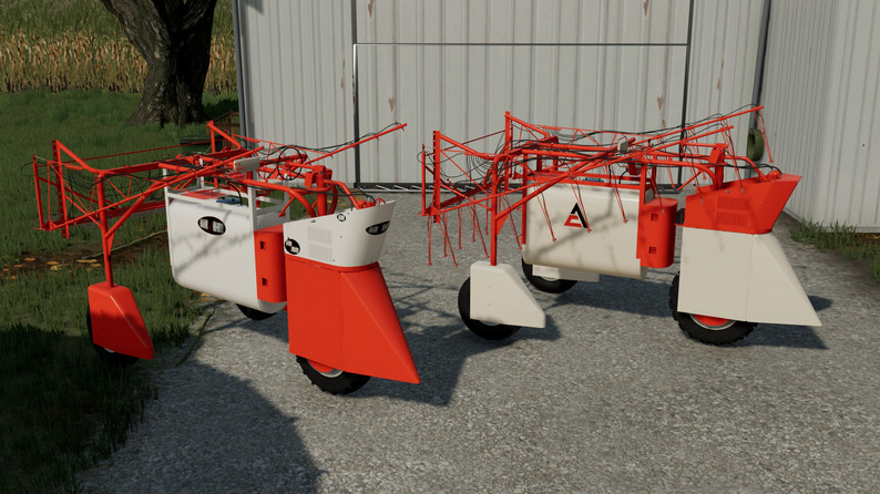 Hahn Allis Chalmers Hi Boy Sprayer Pack by Tired Iron Modding