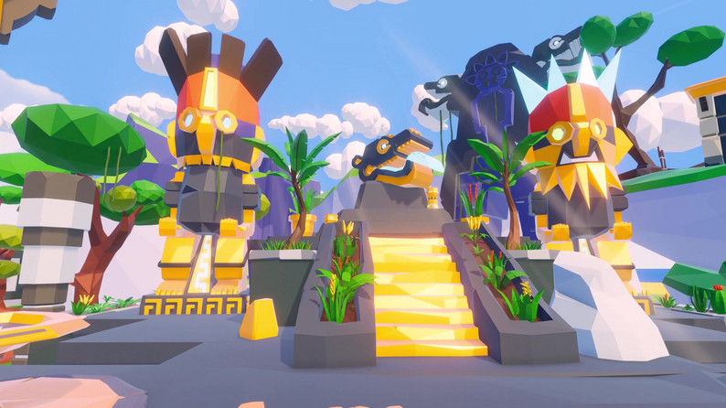 Aztec Jungle - Low Poly Refreshed - Unity URP by RG Poly
