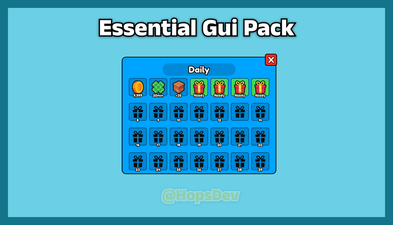 Essential Gui Pack by HopsDev