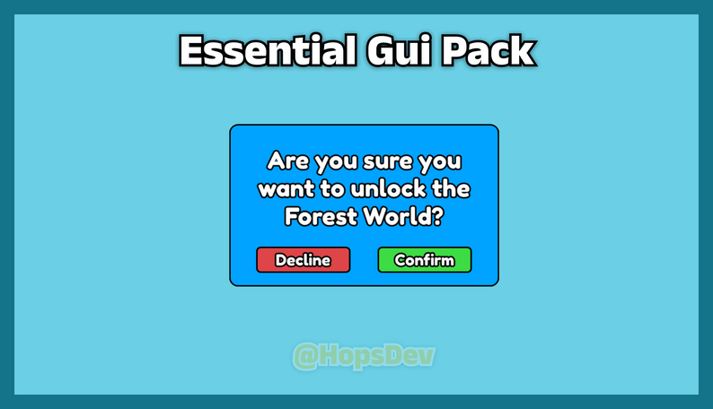 Essential Gui Pack by HopsDev