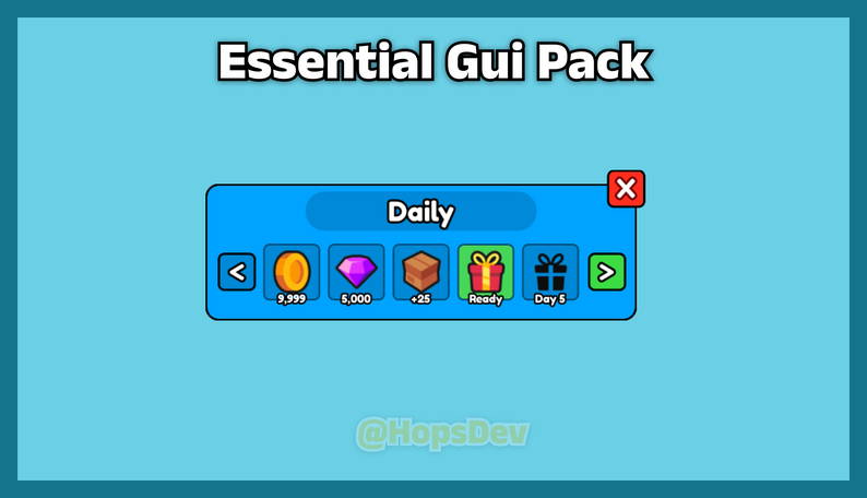 Essential Gui Pack by HopsDev