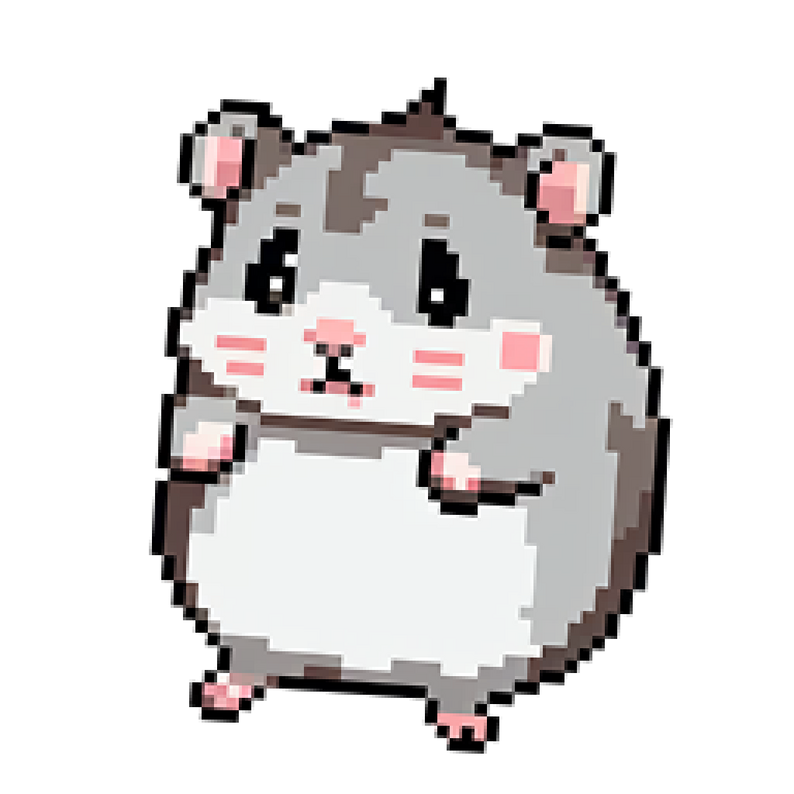 25 Hamsters --- Pixel Art Hamster Pack by PixiePirat