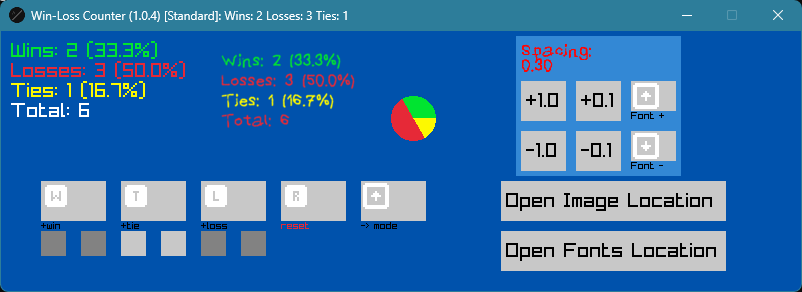 Win-Loss Counter by Isaac