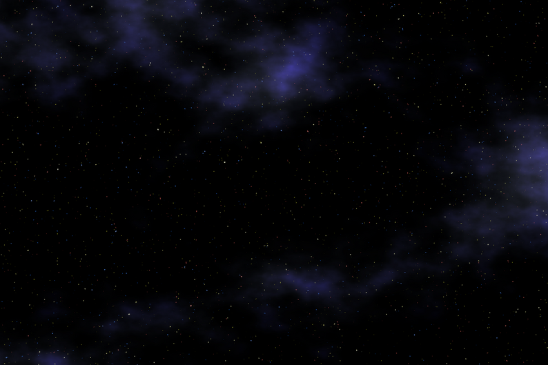 Procedural Space Background by FlexUnit