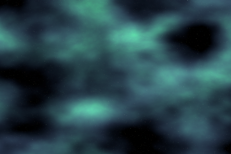 Procedural Space Background by FlexUnit