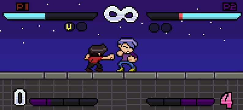 Fighting Game HUD/UI and Texts by Richard Macedo