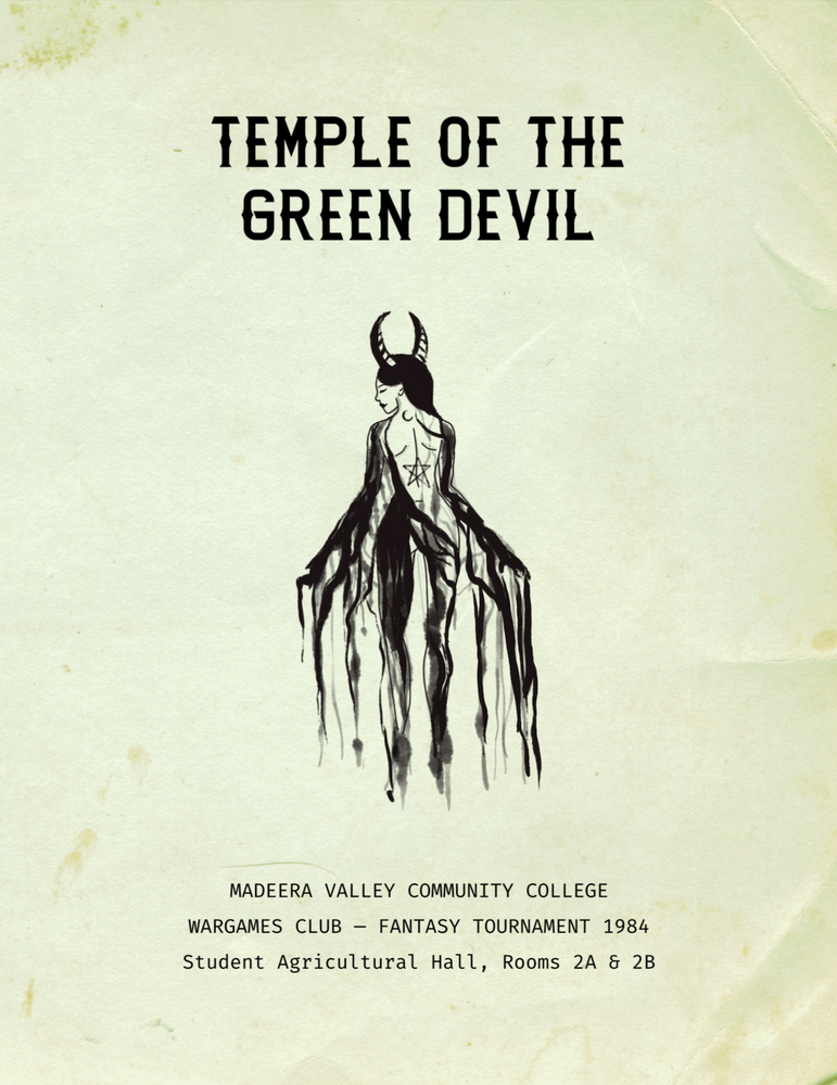 Temple of the Green Devil (Shadowdark) by Sersa Victory