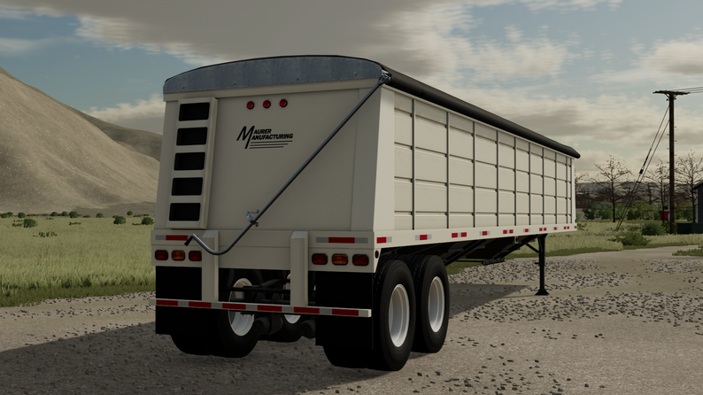 FS22 Maurer 4022 Steel Grain Trailer by Glen006 Modding