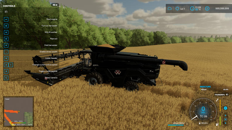 FS22: Advanced Moisture System by ThundRFS