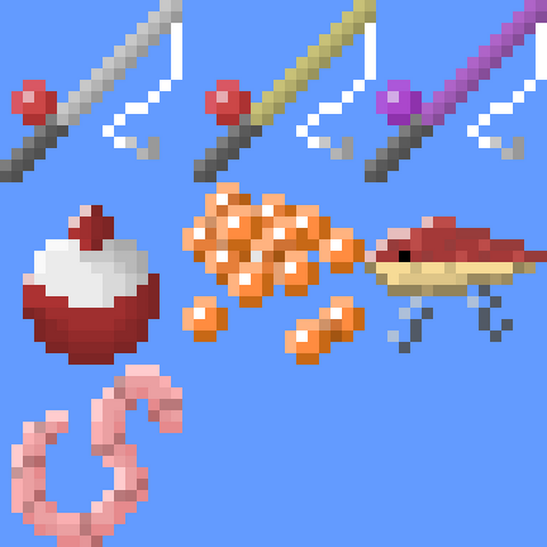 Pixel Fishing Asset Pack by sinigangs