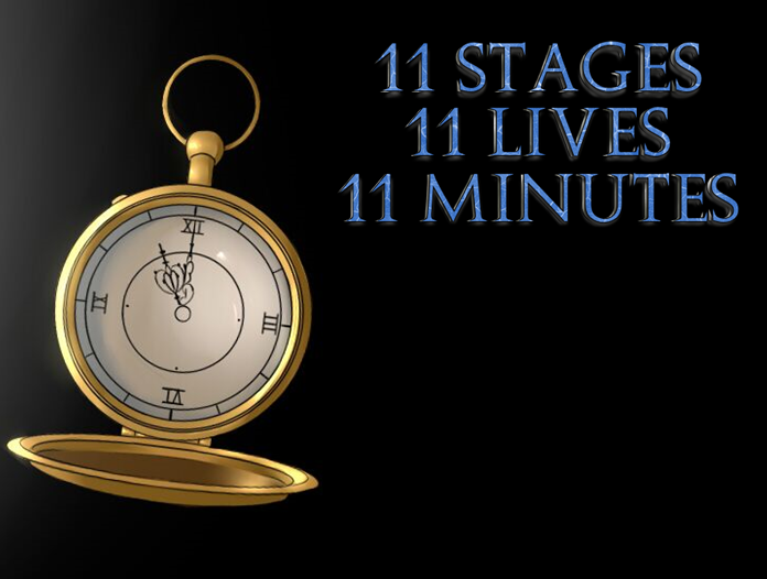 11 Stages 11 Lives 11 Minutes by Dale Green