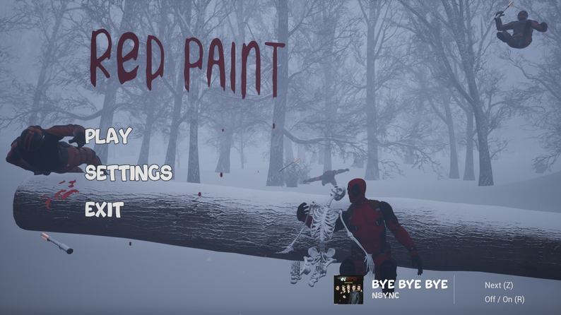 Red Paint (Deadpool Game) by MrKnowBody