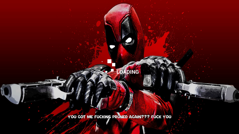 Red Paint (Deadpool Game) by MrKnowBody