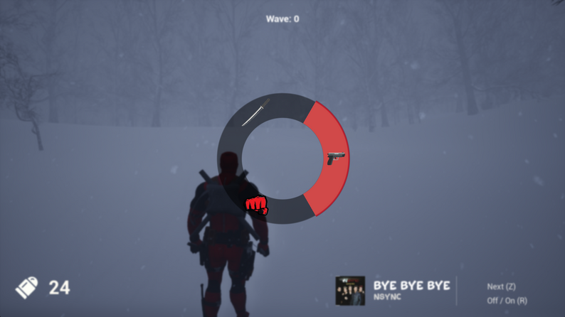 Red Paint (Deadpool Game) by MrKnowBody