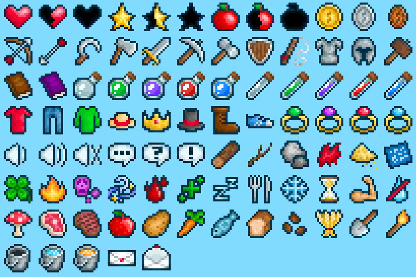 Adventure Game Icon Pack by b3rries
