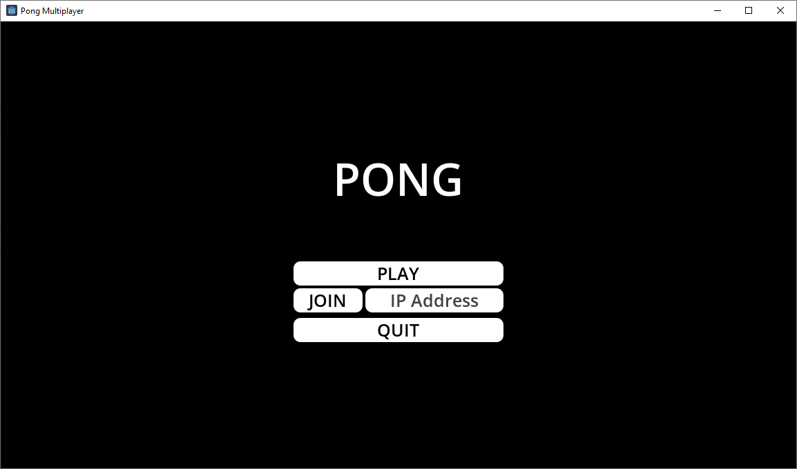 Pong Multiplayer by SophisticatedIdiot