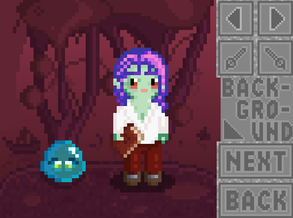 Pixel Character Maker by nvrmndart