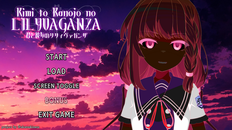 Kimi to Kanojo no LILYVAGANZA [Yandere Yuri Horror Game] by akatsukimeu ...