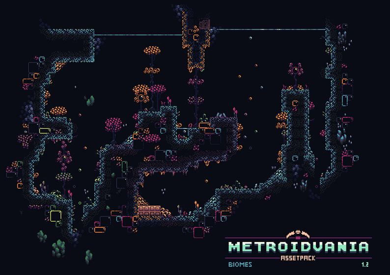 Metroidvania | Biomes 4500+ by Sam