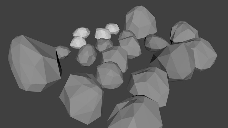 Free Low Poly Rock Pack by MapleMill