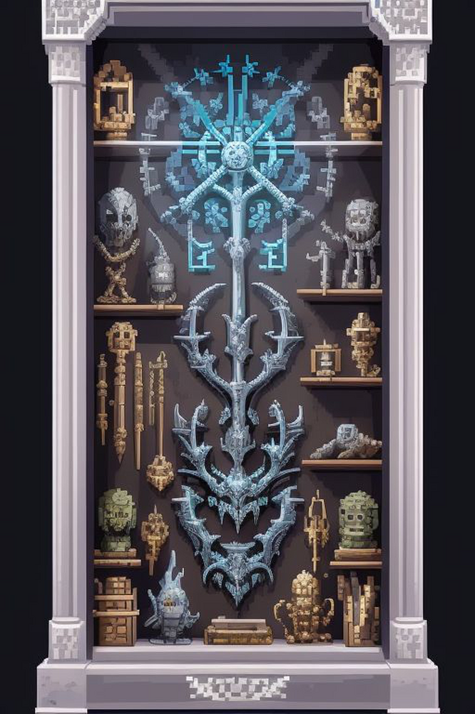 Inventory Shelves, Mall Displays & Store Windows - Pixel Art Decor for ...