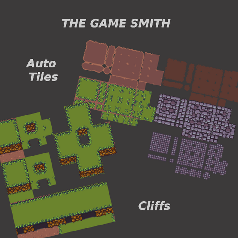 16x16 Farming Tileset by The Game Smith