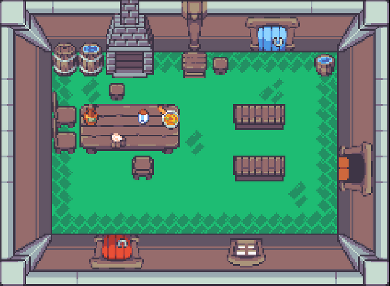 Legends of Zora ー Interior Tileset by Yana