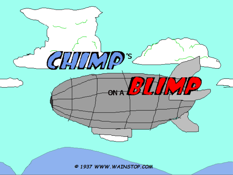 Chimps On A Blimp by wainstop