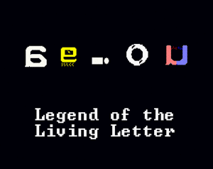 aeiou Legend of the Living Letter by Chris Carpenter Games