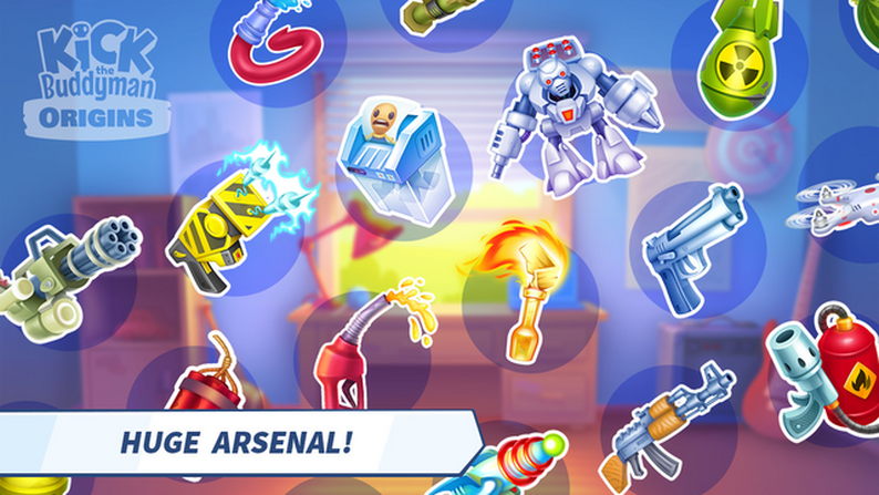 Kick the BuddyMan Origins by Crazylions Studio