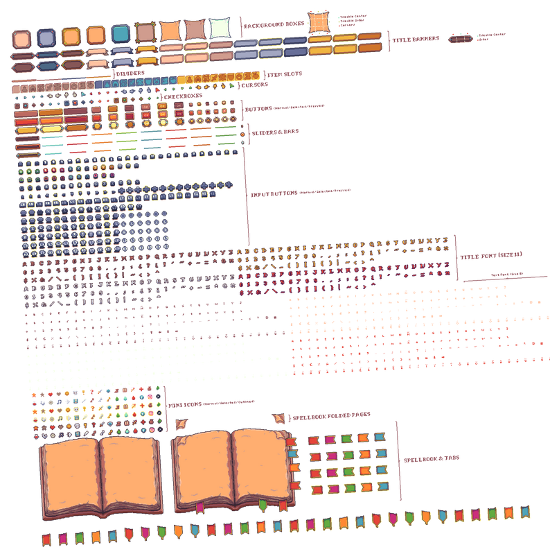 RPG UI pack by Franuka