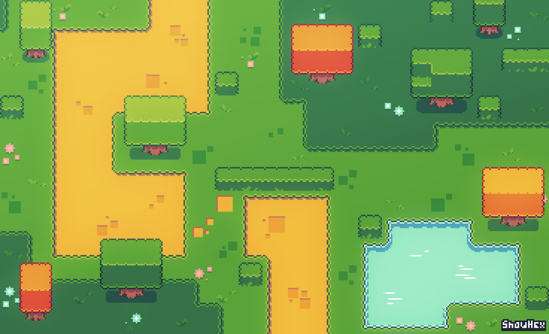 Pixel Plains - Top-Down Asset Pack (Seasons Update) by SnowHex 🌱