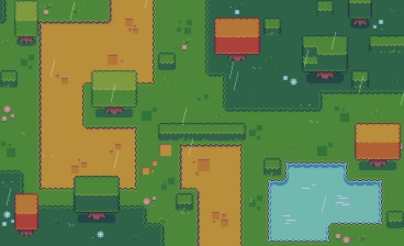 Pixel Plains - Top-Down Asset Pack (Seasons Update) by SnowHex 🌱