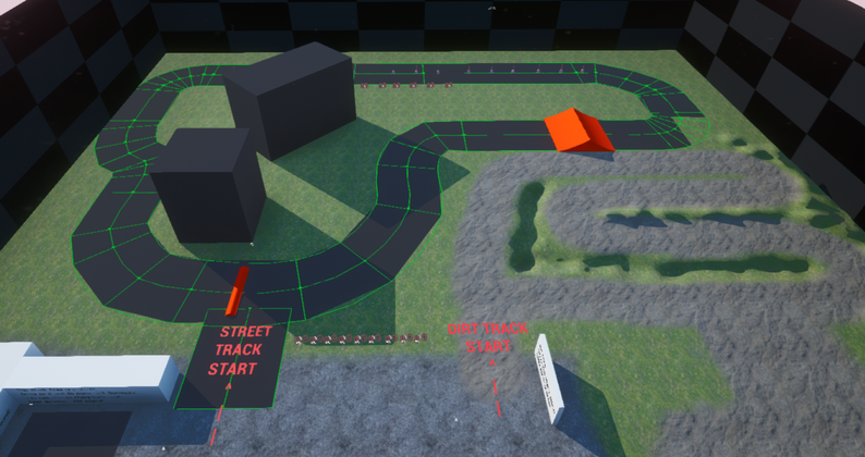 Advanced Car Template For Unreal Engine by SLCMachine