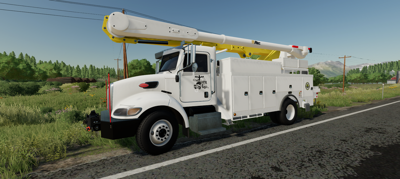 Peterbuilt Bucket truck by Deep South Modding