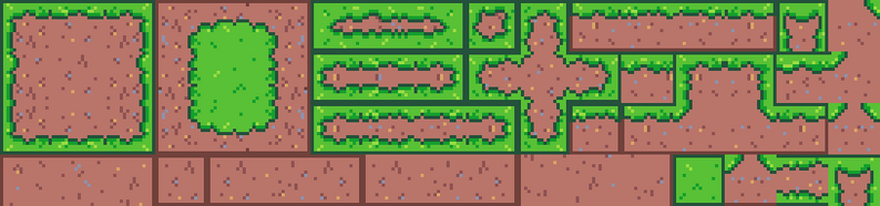 Platformer Asset Pack 16x16 by bosyashik