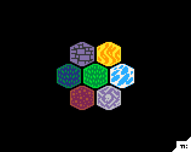 Minimal Hex Tileset by Kacper Woźniak