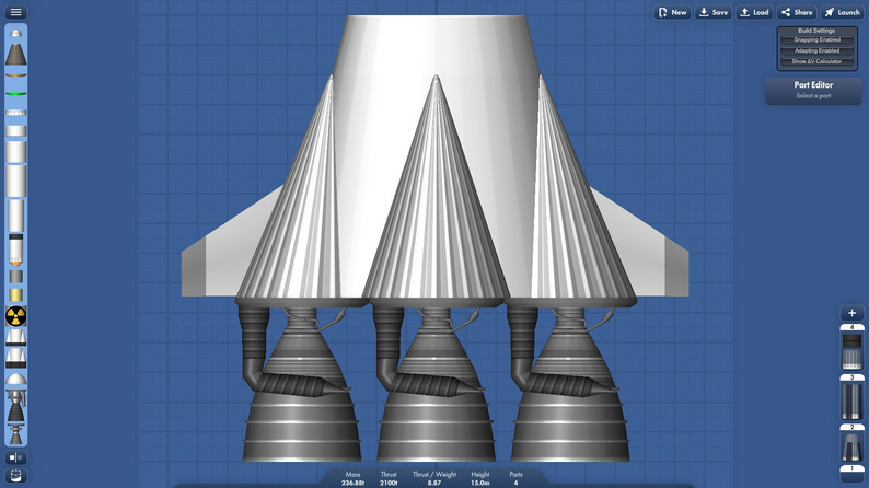 SFS - Semi-Realistic Engines and Booster Packs by PicoSpace Industries