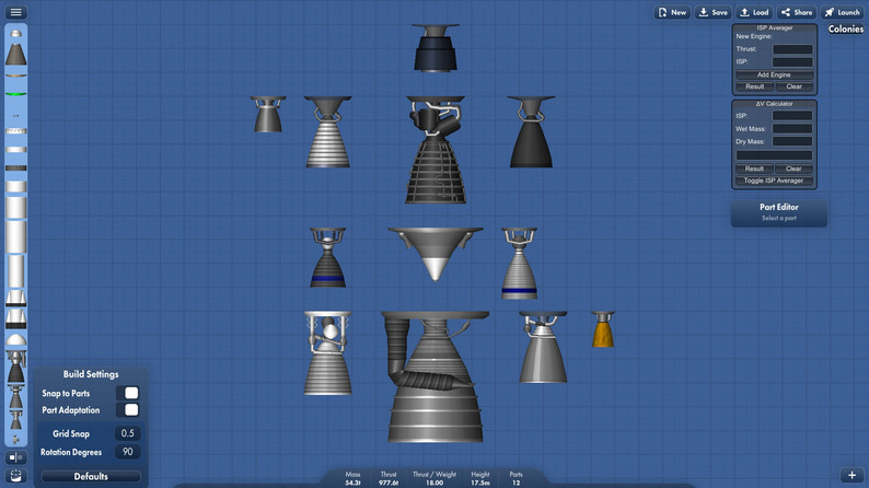 SFS - Semi-Realistic Engines and Booster Packs by PicoSpace Industries