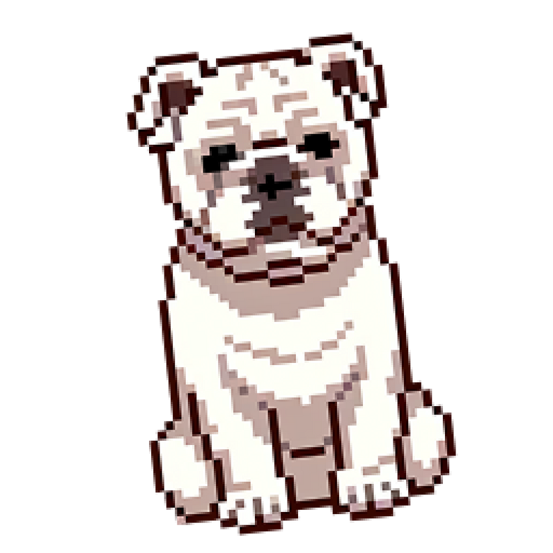 32 Bulldogs --- Pixel Art Bulldog Pack by PixiePirat