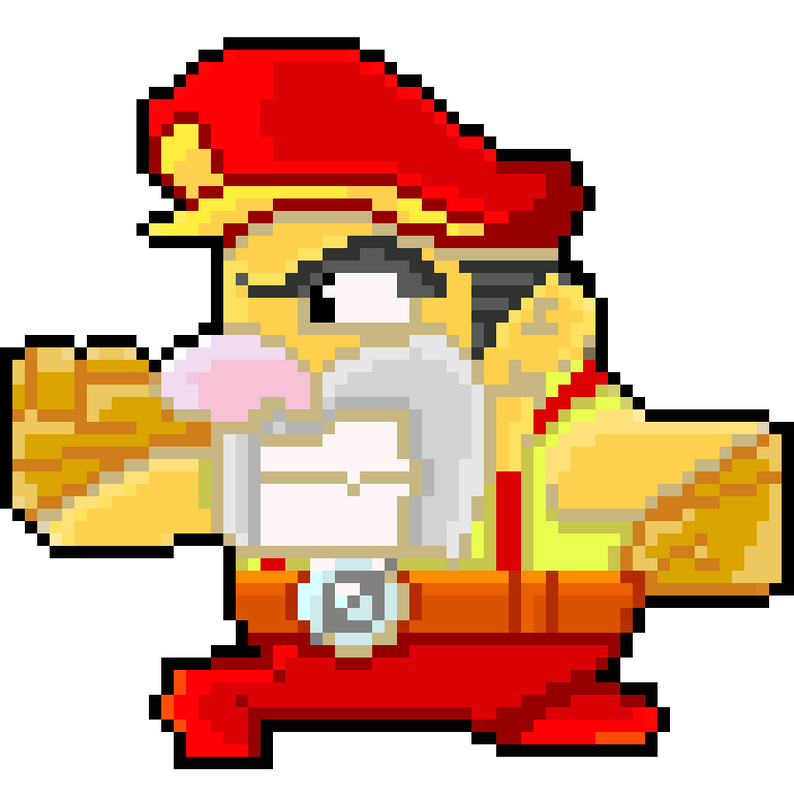 2d platformer character by Cubenom