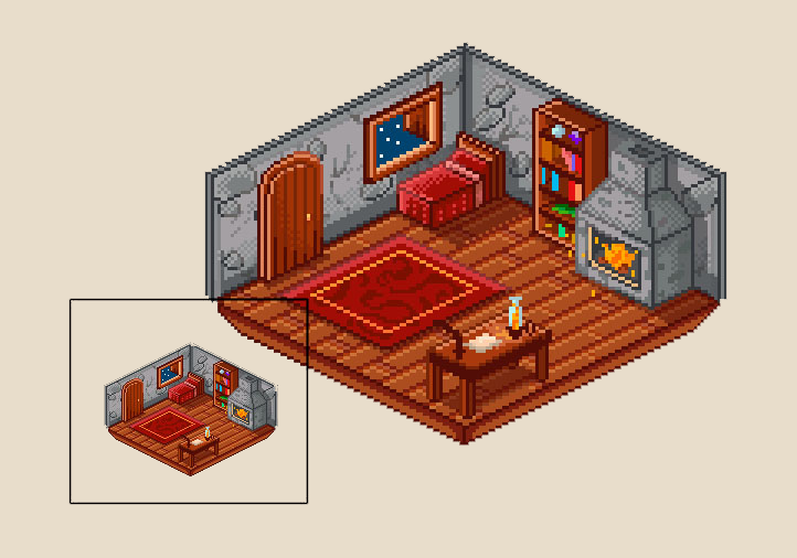 Medieval kit - pixel art assets by Erien