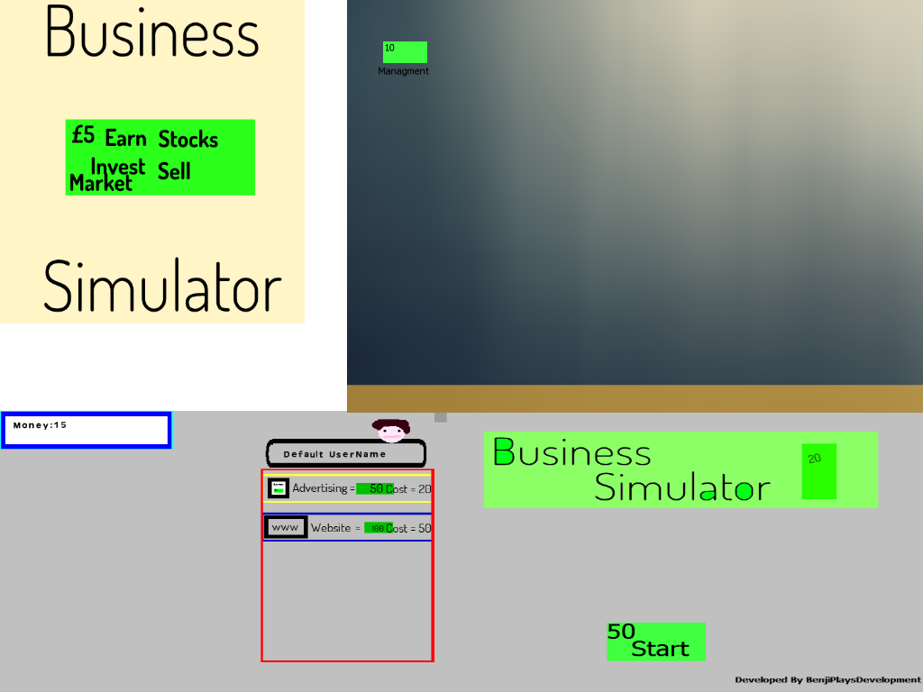 Business Simulator by BenjiPlaysDevelopment