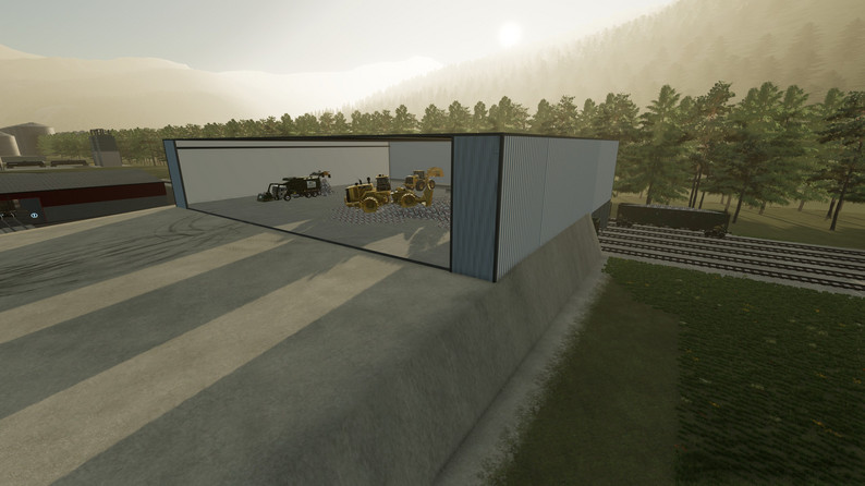 Railroad Warehouse by JWeezy Construction
