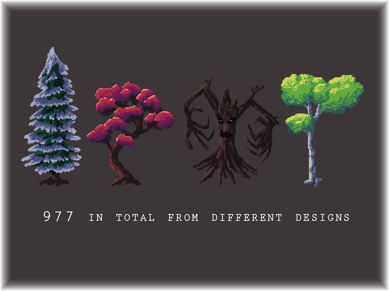 Mega tree collection by RonnieTheZombie