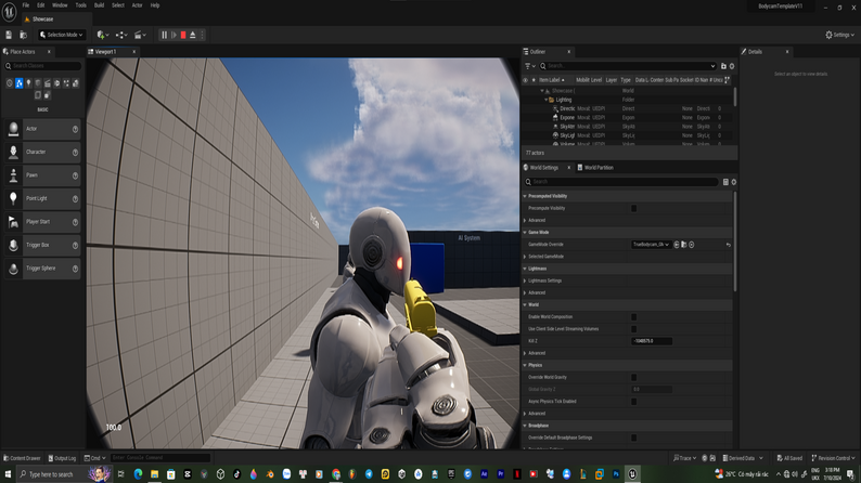 Bodycam Template - Unreal engine 5 by Sell App