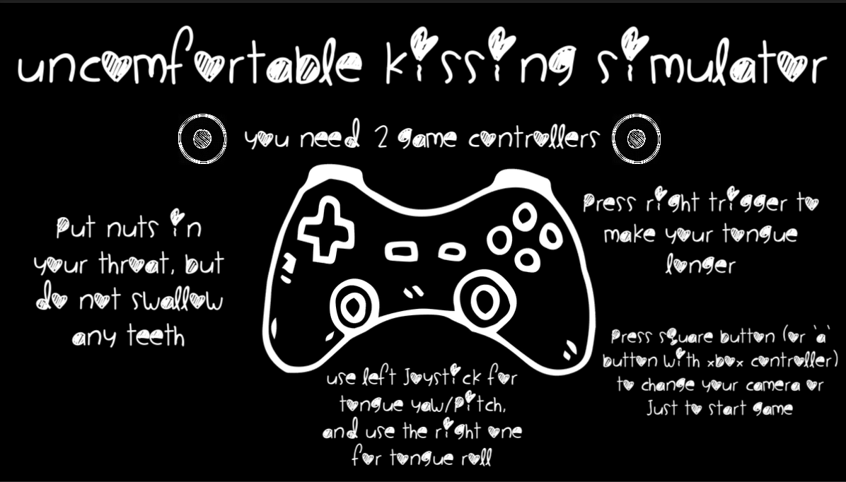 Uncomfortable Kissing Simulator by juna8001