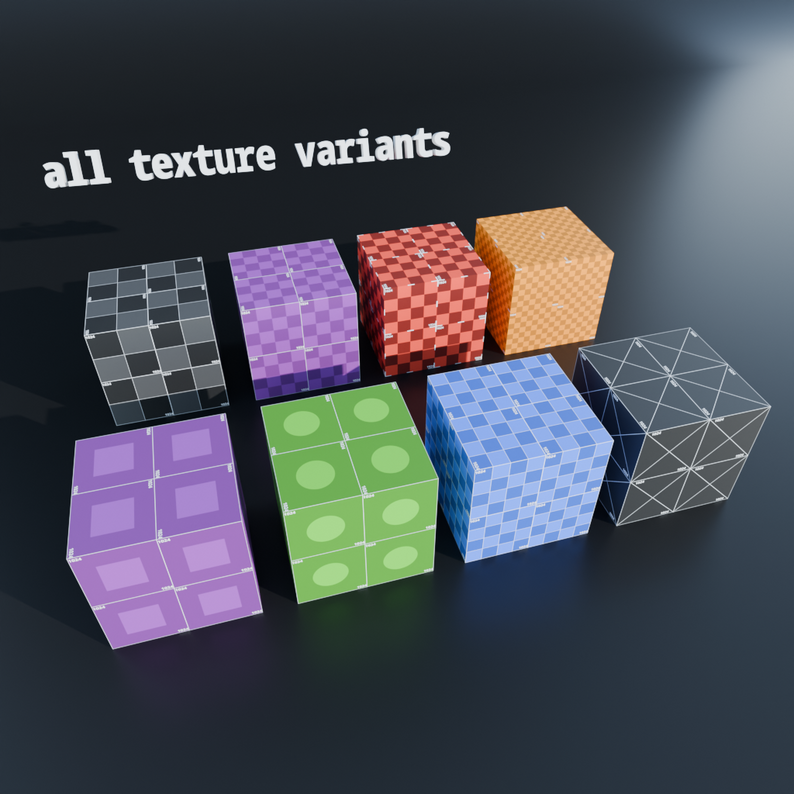UPDATED - Universal Prototype Grid Textures by FunNoober