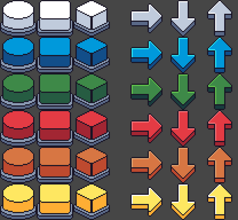 Basic Pixel Meters, Buttons, and Loading Animations! by ToastedThomas