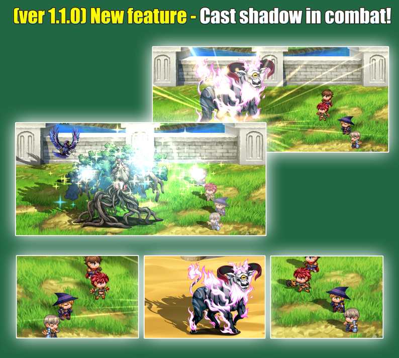 Directional Shadow - Plugin for RPG Maker MZ by Sang Hendrix